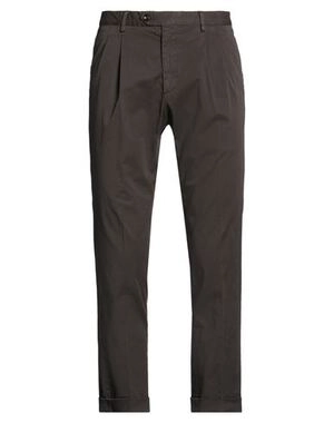 DRUMOHR Tapered Leg Chino Pants - Brown