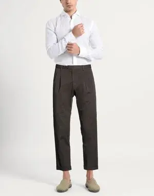 DRUMOHR Tapered Leg Chino Pants - Brown