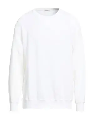 Crossley Cotton Crewneck Sweater White