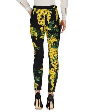 Dolce & Gabbana Floral Print Slim-fit Pants
