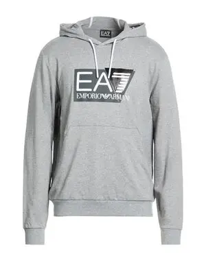 EA7 Cotton French Terry Sweatshirt - Grey