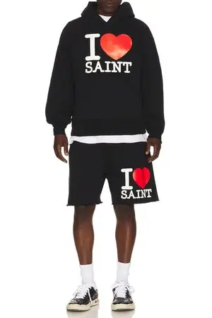 SAINT MXXXXXX I Love Saint Sweat Shorts