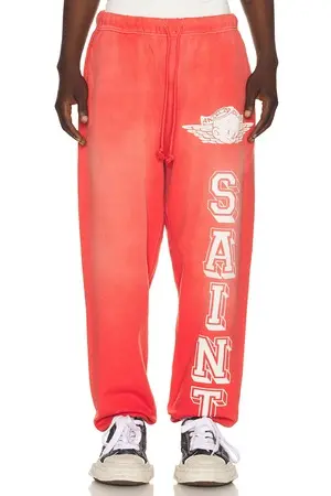 SAINT MXXXXXX Baby Michael Sweat Pants - Red
