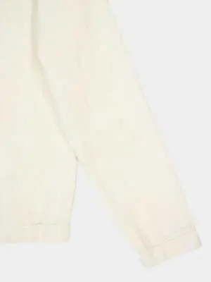 Commas Textured Cotton Pullover - Beige