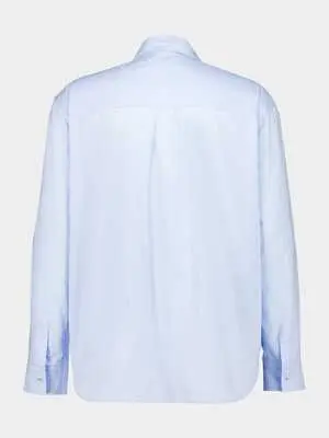 Commas Embroidered Cotton Voile Shirt