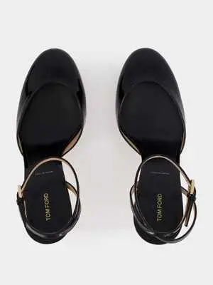 TOM FORD Patent Selen Pumps - Black