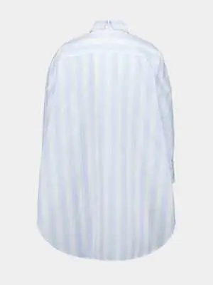 Marni Striped Panel Shirt - Blue