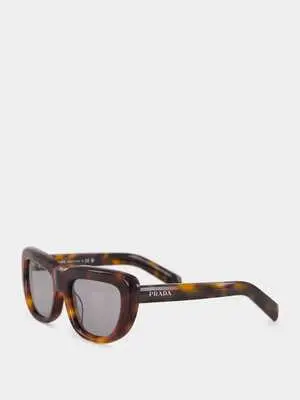 Prada Rectangular Sunglasses - Brown