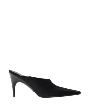 Balenciaga Duchesse Suede Mules
