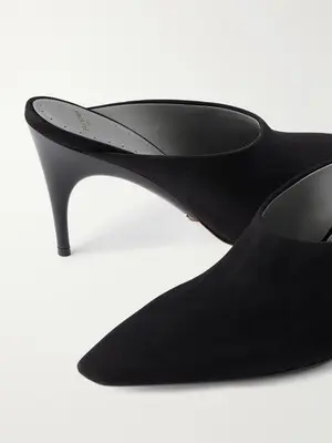 Balenciaga Duchesse Suede Mules