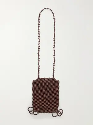 LEMAIRE Grigri Wooden-bead Crossbody Bag