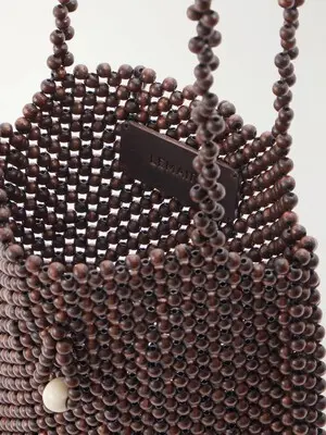LEMAIRE Grigri Wooden-bead Crossbody Bag