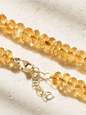 Jia Jia Oracle 14-karat Gold Citrine Bracelet - Orange