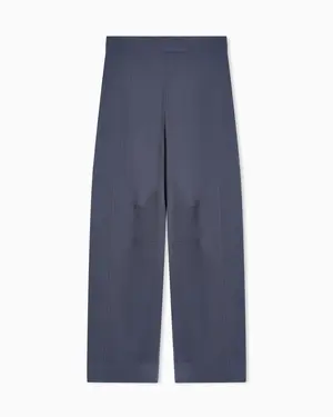 Giorgio Armani Technical-cady Wide-leg Trousers