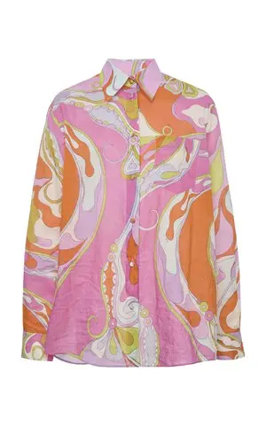 EMILIO PUCCI Pucci Cotton Muslin Shirt