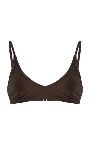MERIDIAN SWIMWEAR Exclusive La Isla Equinox Bikini Top - Brown