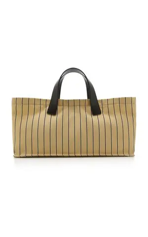 Staud Straud Port Striped Tote Bag