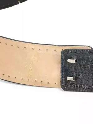 PIROVANO VINTAGE Logo Chain Belt