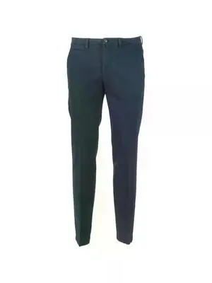 BRIGLIA 1949 Tailored Button-fastening Trousers - Blue