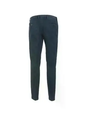 BRIGLIA 1949 Tailored Button-fastening Trousers - Blue