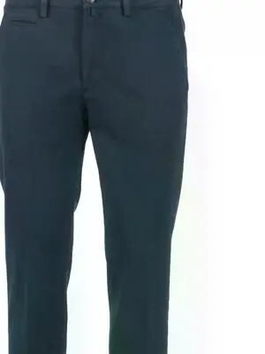 BRIGLIA 1949 Tailored Button-fastening Trousers - Blue