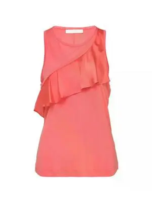 CLUB21 COLLECTION Ruffled Jersey Blouse