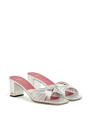 Valentino Garavani Annet Slide Sandals - Silver