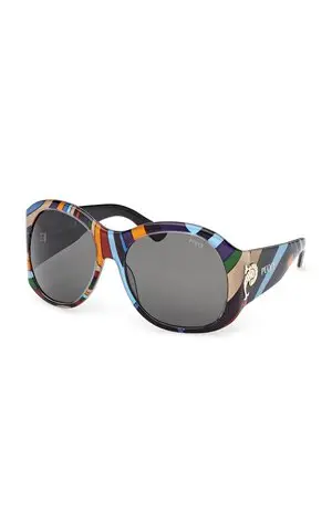 Emilio Pucci Round Frame Sunglasses