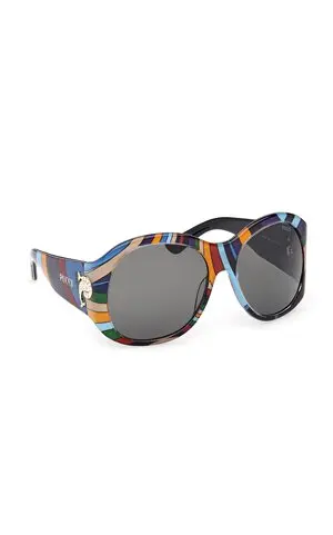 Emilio Pucci Round Frame Sunglasses