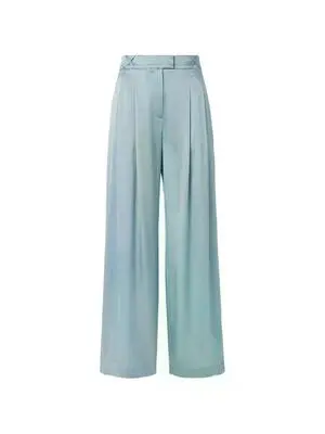SEMICOUTURE Pleated Wide-leg Trousers