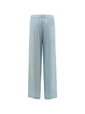 SEMICOUTURE Pleated Wide-leg Trousers