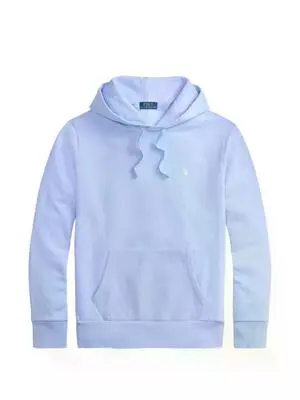 Polo Ralph Lauren Logo-embroidered Hoodie - Blue