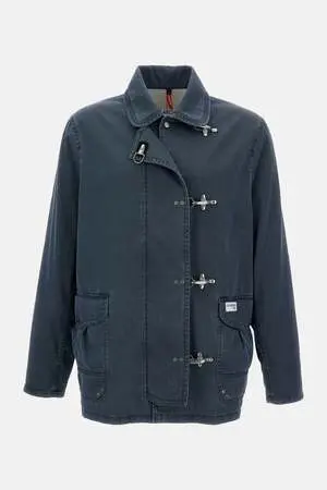FAY Archive 4-hook Caban - Blue