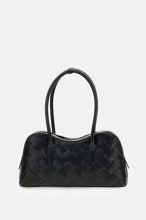 Stella McCartney Ryder Medium Woven Bag - Black