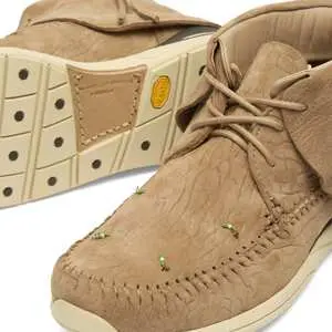Visvim Fbt Lhamo Folk Boots - Sand