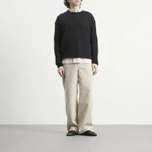 Auralee Summer Cashmere Knit Jumper - Black