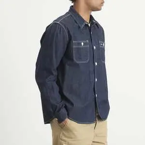 Visvim Mud Wash Denim Shirt