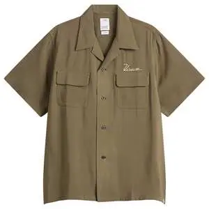 Visvim Judd Short Sleeve Shirt - Brown