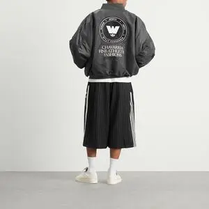 Adidas X Willy Chavarria Satin Bomber Jacket
