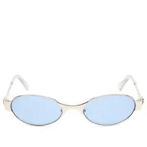 Le Specs Frostbite Sunglasses - Silver/blue Tint