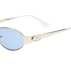 Le Specs Frostbite Sunglasses - Silver/blue Tint