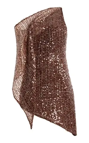 SIRAPOP Exclusive Crochet Sequin Dress