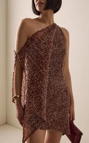 SIRAPOP Exclusive Crochet Sequin Dress