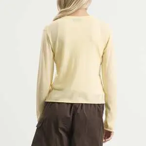 DUNST Cardigan - Soft Yellow