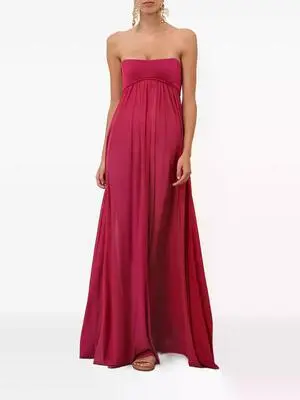 Zimmermann Luna Sleeveless Maxi Dress - Pink