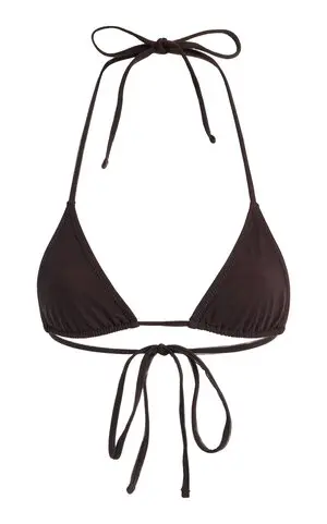 Ay Que Calor Exclusive La Isla Aida Bikini Top - Brown