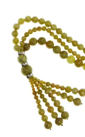 Le Sundial La Isla Venice Opera Avventurine Necklace