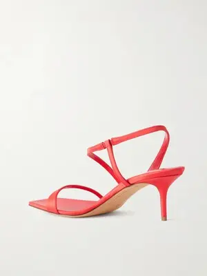 EMME PARSONS Delicat Satin Pumps - Red