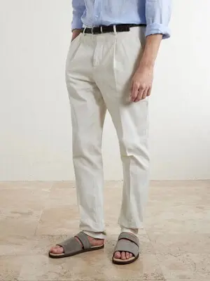 Brunello Cucinelli Suede Slides
