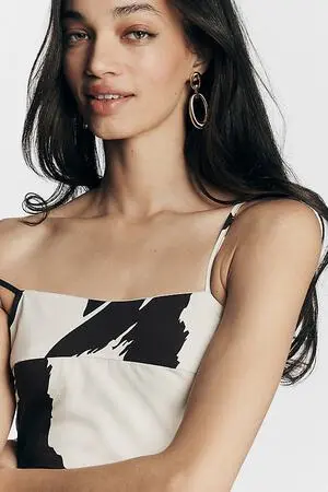 Anthropologie Bare Waisted Midi Dress